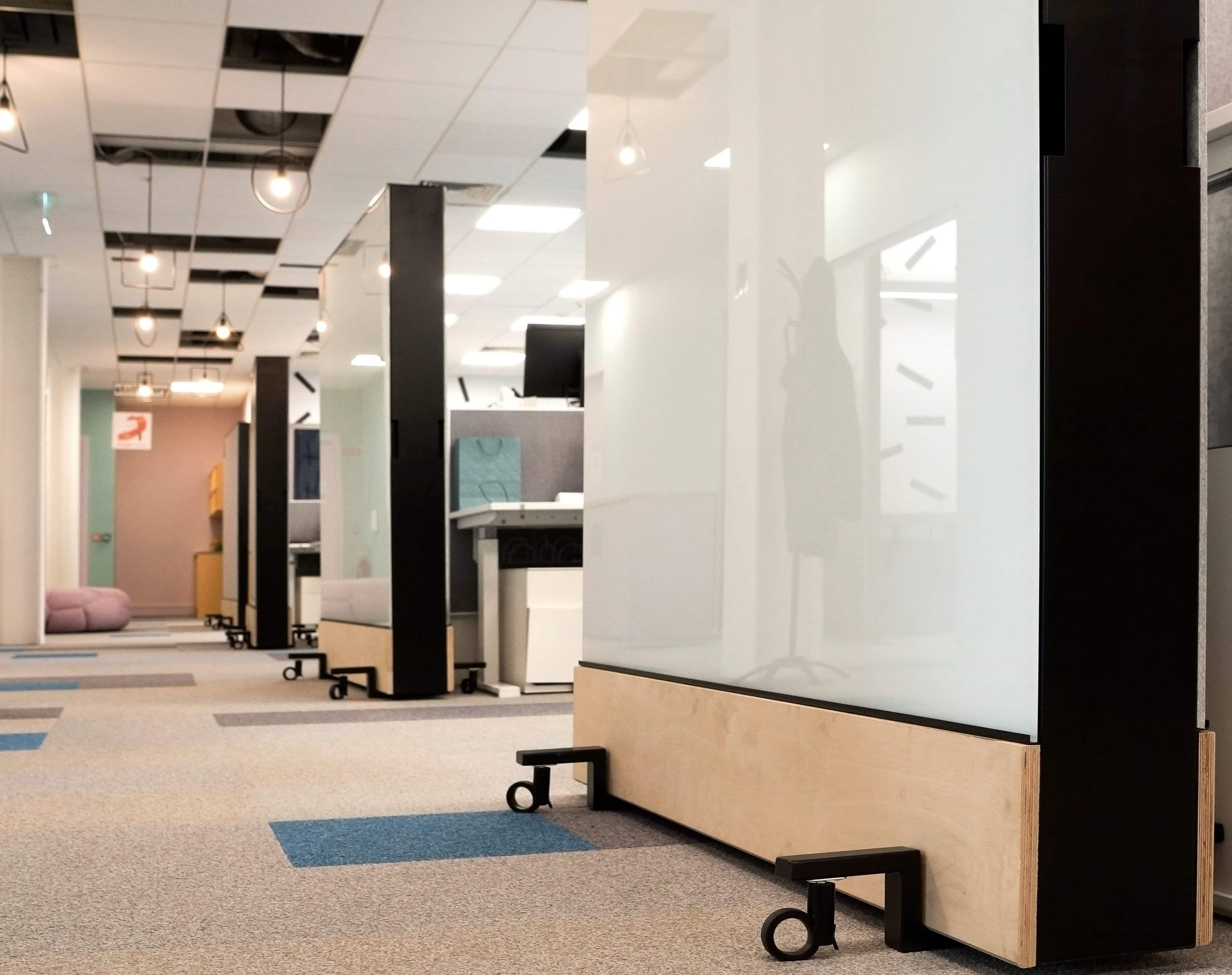 Vibe Mobile Virtual Wall | Acoustic Panel. Class A, Custom Design